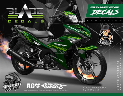 Sniper Blade Decals | ACLove Street Decals