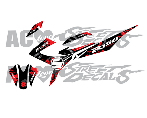 Suzuki R150 Decals | ACLove Street Decals