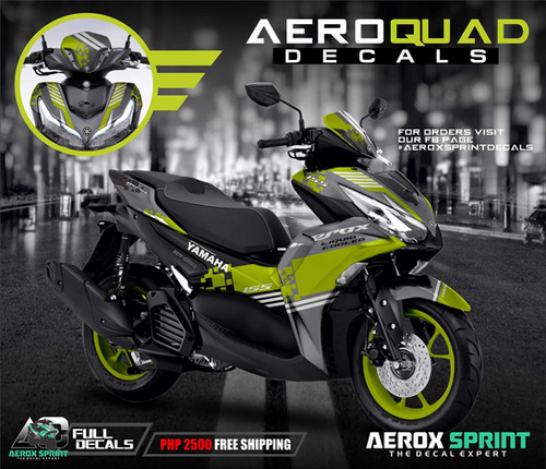 Aerox V2 AeroxQuad Decals | ACLove Street Decals