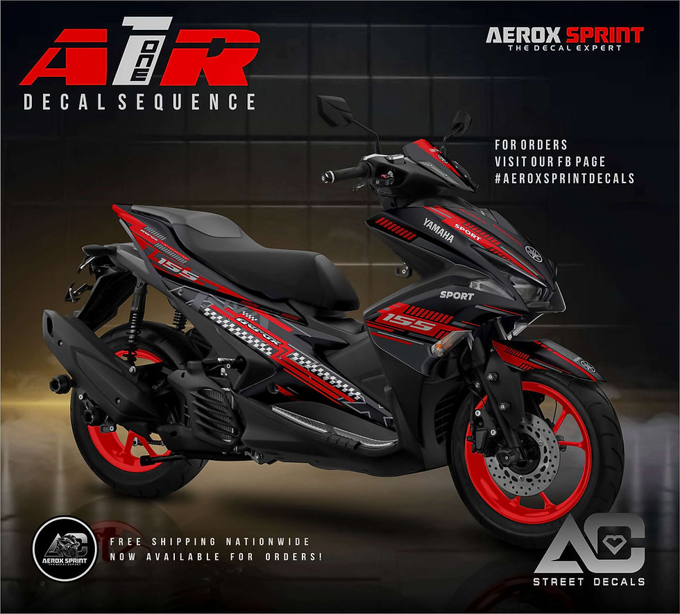 Aerox A1R Decals | ACLove Street Decals