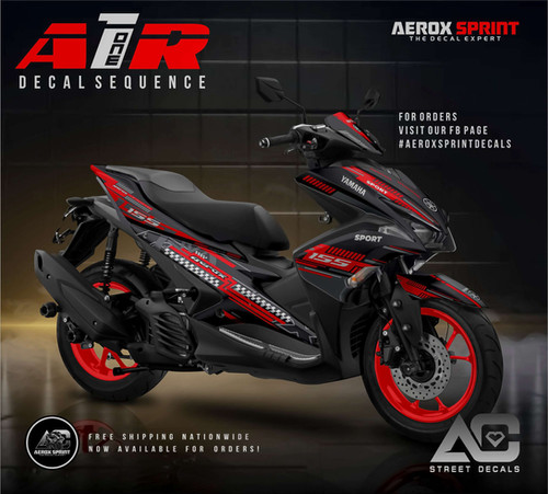 Aerox A1R Decals | ACLove Street Decals