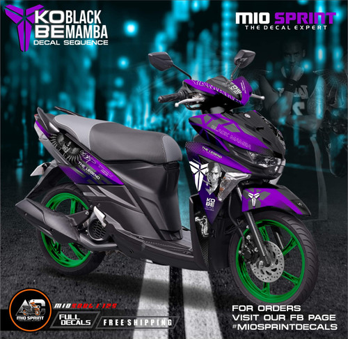 MSI Black Mamba Decals | ACLove Street Decals