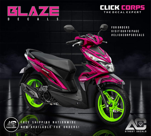 Beat Blaze Decals | ACLove Street Decals