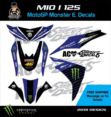 Monster Decals | ACLove Street Decals