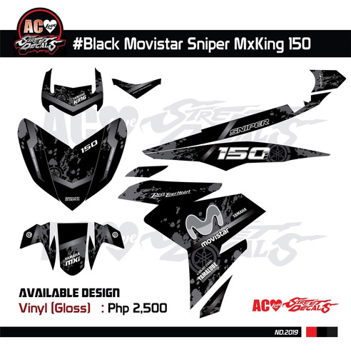 Sniper Movistar Decals | ACLove Street Decals