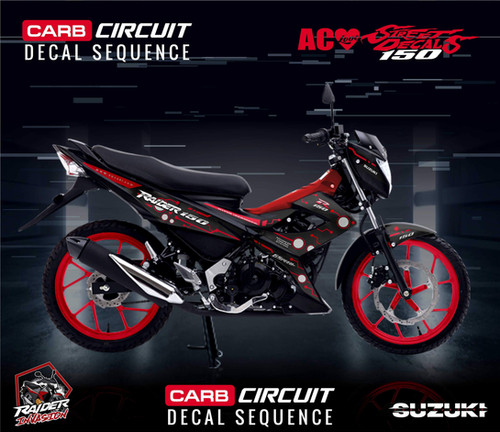 CARB Circuit Decal Sequence | ACLove Street Decals