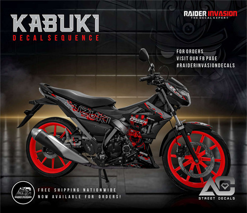 R150 FI KABUKI DECALS | ACLove Street Decals