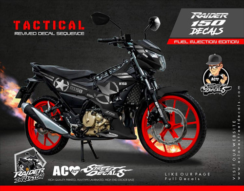 Raider FI Tactical Decals | ACLove Street Decals