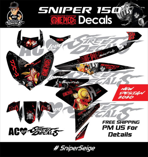 Luffy Decals | ACLove Street Decals