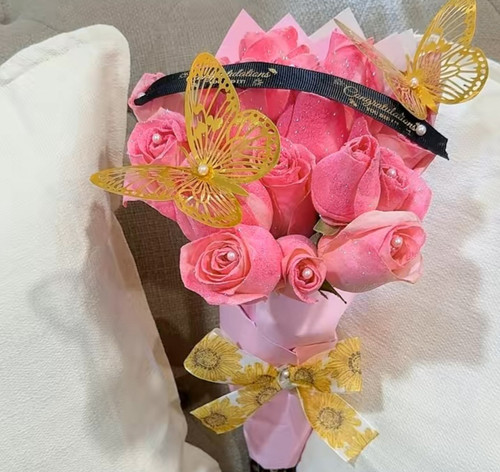 Custom mini pink Bouquet -Extra Small | Rose