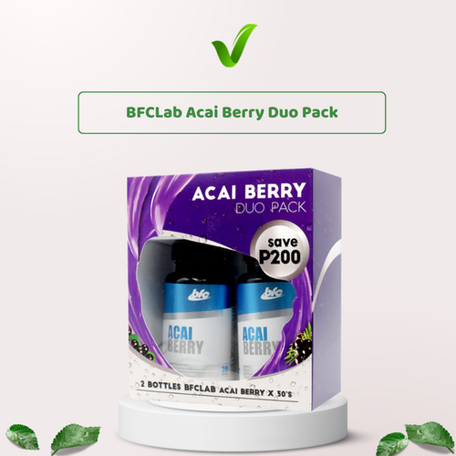 BFC Lab Acai Berry Caps 30S Duo Pack Save 200 | ValueMed Generics