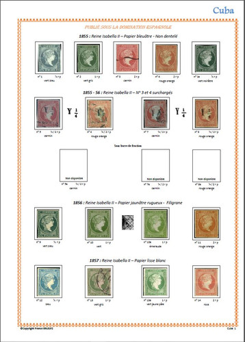 Cuba | 1855 - 1992 | A4 | Stamp Album Download