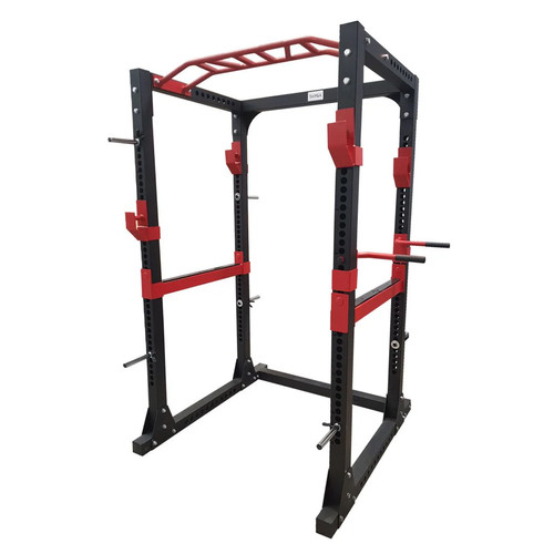 Power rack o jaula de poder, sentadilla libre y dominadas | Enlace Fitness