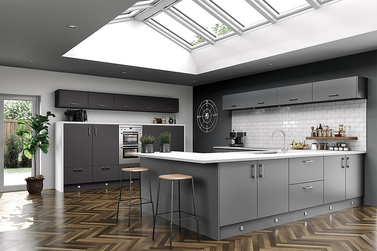 Matt Finish Kitchens | The Sheffield Kitchen Co.