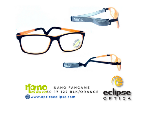 Nano Fangame 50-17-127 Blk/Orange | Óptica Eclipse