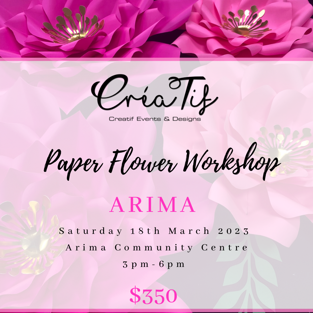 Paper Flower Workshop | ArimaCommunityCentre