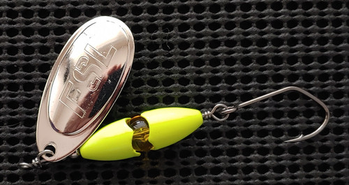 Shallow Water Snipers - Silver & Chartreuse | firststrikelures