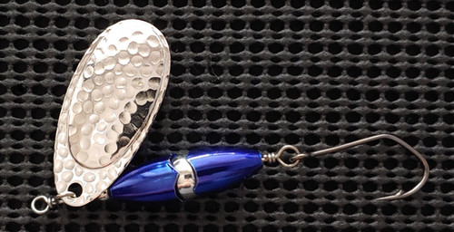 Shallow Water Snipers - Hammered Silver & Blue | firststrikelures