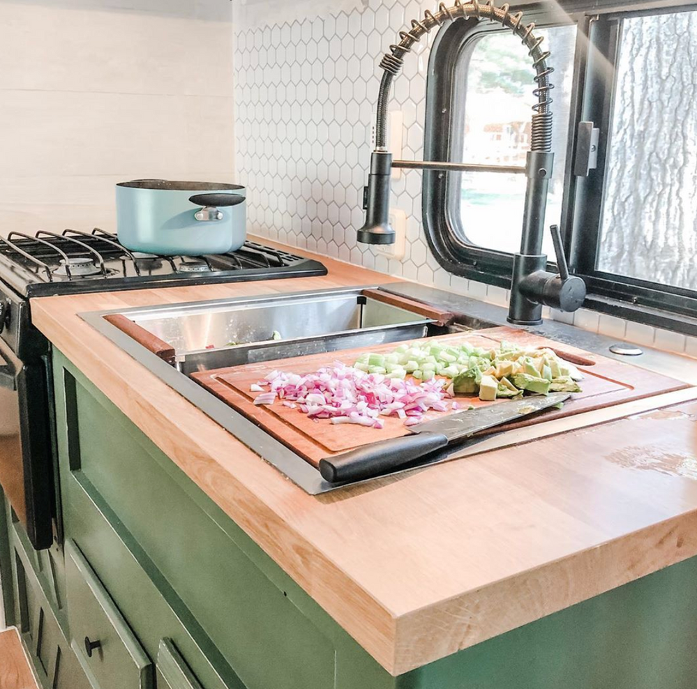 RV Farmhouse Kitchen