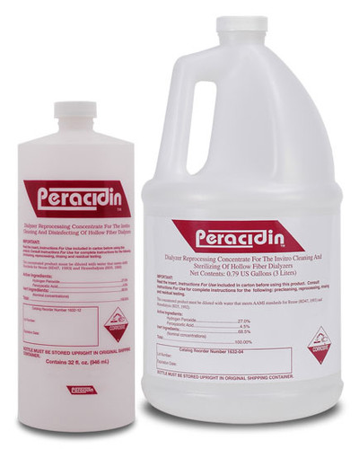Peracidin Cold Sterilant 2 quart case | vawater