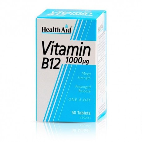 HealthAid Vitamin B12 50 Tablets | Dumlers Pharmacy
