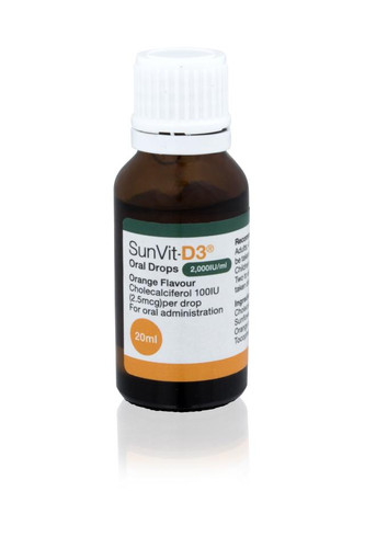 SunVit-D3 2000Iu/Ml Oral Drops 20ml | Dumlers Pharmacy