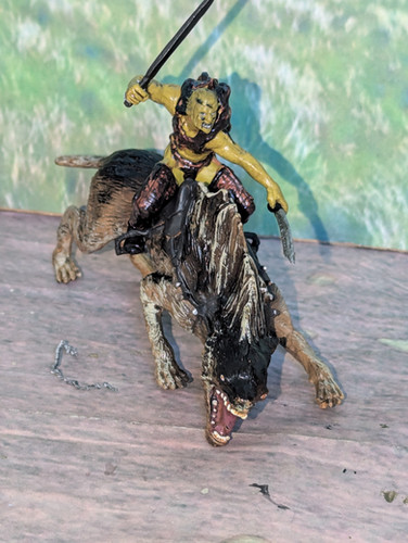 NLP INC. Lord of the Rings Mounted Orcs on Warg's Various Character ...