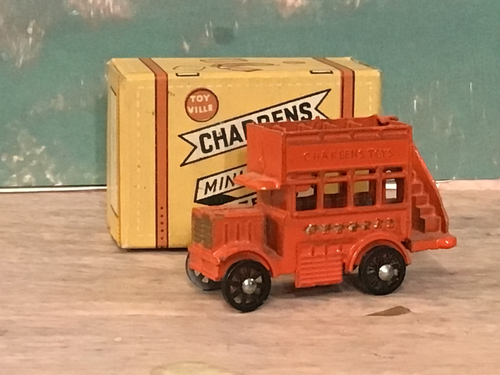 Vintage Charbens Miniature Series Number 3 Orange Old Bill Bus 1914 ...