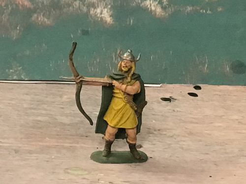 Jescan Plastic Figure Viking Bowman Painted 70mm | My Hobby Collectable