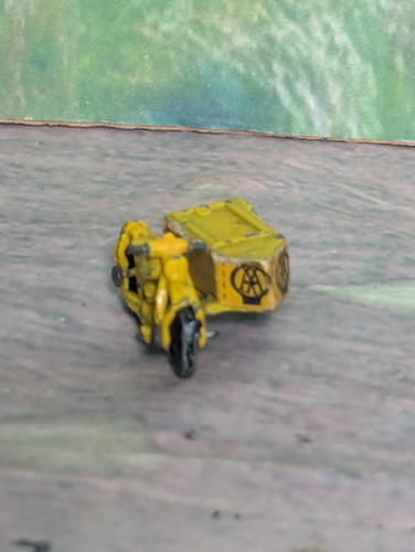Unknown Maker Metal OO Gauge AA Motorcycle and Side Car | My Hobby ...