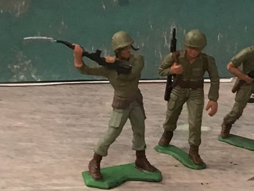 Marx 60mm Painted WWII Mold Shot 1st Series GI | My Hobby Collectable