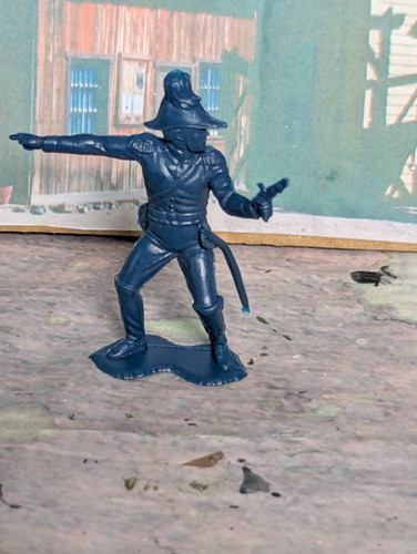 Marx Wild West Characters 70mm Mexican Officer with Pistol | My Hobby ...