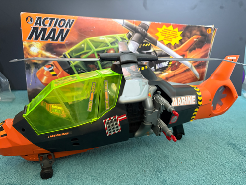 Action Man Marine Helicopter Rescue Original Box | My Hobby Collectable