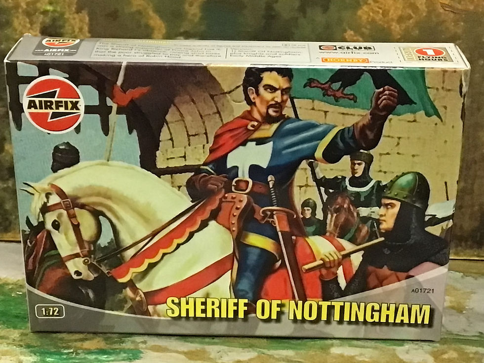 Airfix Plastic Airfix Sheriff of Nottingham A01721 1/72 Scale. Full Set ...
