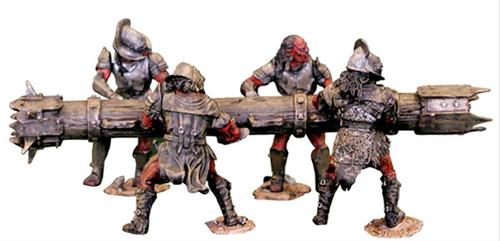 NLP INC. Lord of the Rings Uruk Hai Battering Ram Set 5 Pieces | My ...