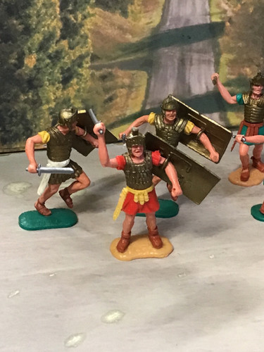 Timpo Toys Swoppets Roman Legionairs x5 | My Hobby Collectable