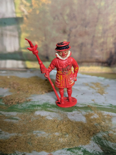 Charben's Yeoman Guard 54mm Solid Plastic Figure | My Hobby Collectable