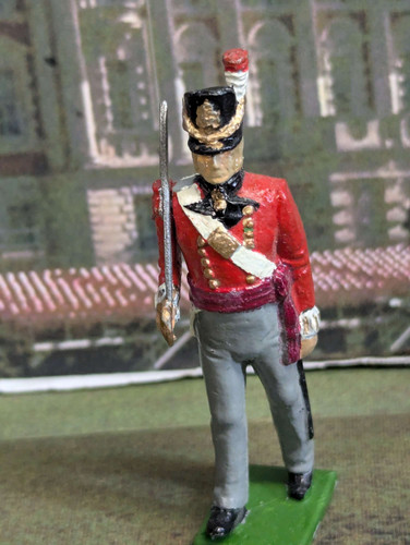 Traditions 1/32 Metal Figure British Infantry Officer Marching With ...
