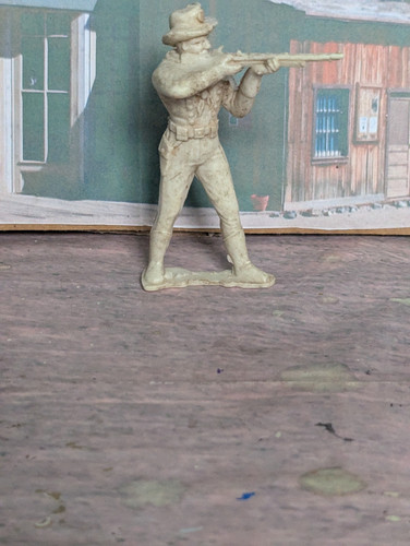 Marx Wild West Characters 70mm US Cavalry with Rifle | My Hobby Collectable