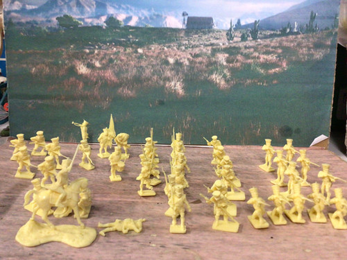 Airfix 1/72 Waterloo French Infantry Full Set 1975 | My Hobby Collectable