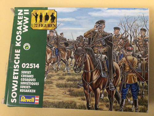 REVELL 1/72 - World War II Soviet Cossacks - Green Box Set 02514 | My ...
