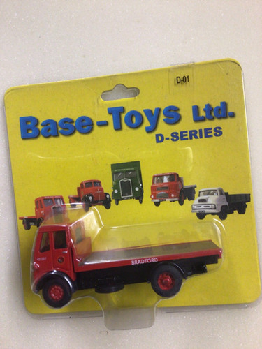 Base Toys Albion Chieftain Twin Axle Flatbed D-01 BRS 1/76 | My Hobby Collectable