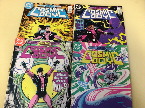 DC Comics Cosmic Boy Mini Series No 1,2,3,4 1987 | My Hobby Collectable