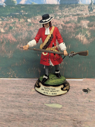 Charles Stadden Collection HP240 Musketeer British Infantry 1670-1890 ...
