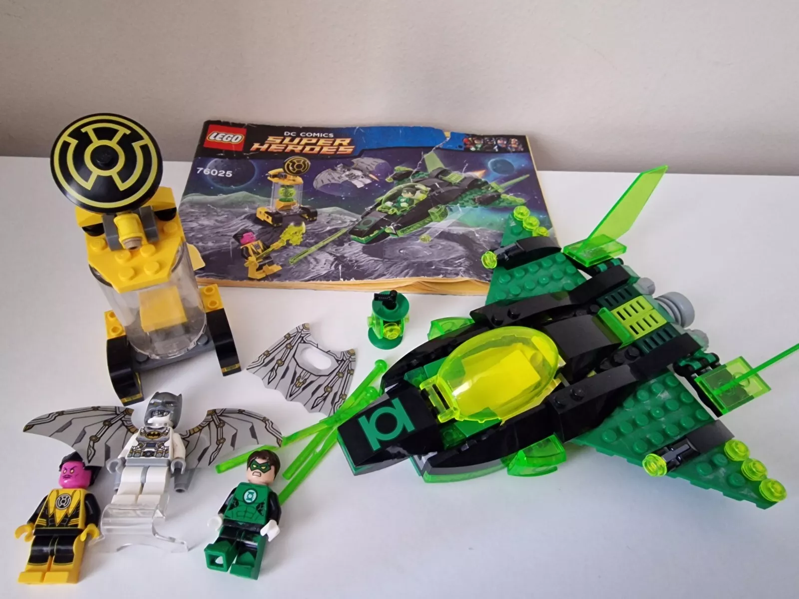 LEGO 76025 - DC Super Heroes - Green Lantern Vs. Sinestro Ship Plane ...