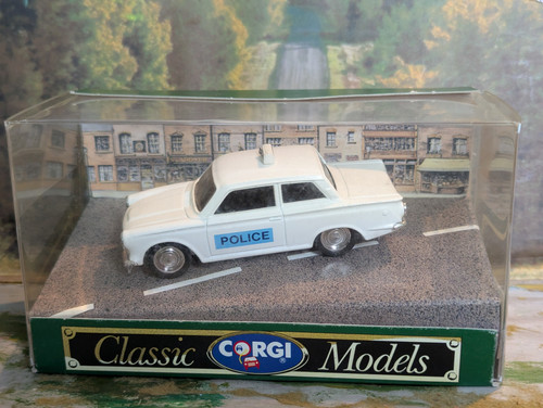 Corgi Classic Models D708 Ford Cortina Saloon Police Car - Boxed | My ...