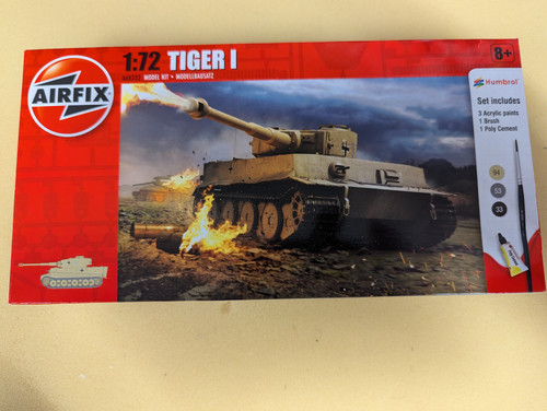 Airfix A68222 Tiger 1 Model Kit 1:72 Scale | My Hobby Collectable