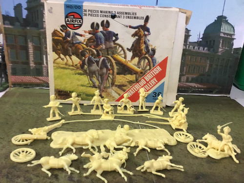 Airfix Set 01746-2 Waterloo British Artillery 36 Pieces Boxed | My ...