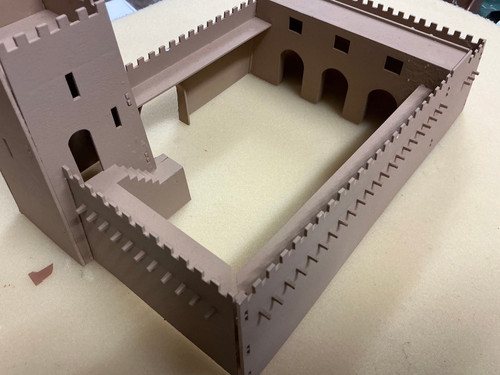 Airfix Fort Sahara 1:76 scale model building | My Hobby Collectable