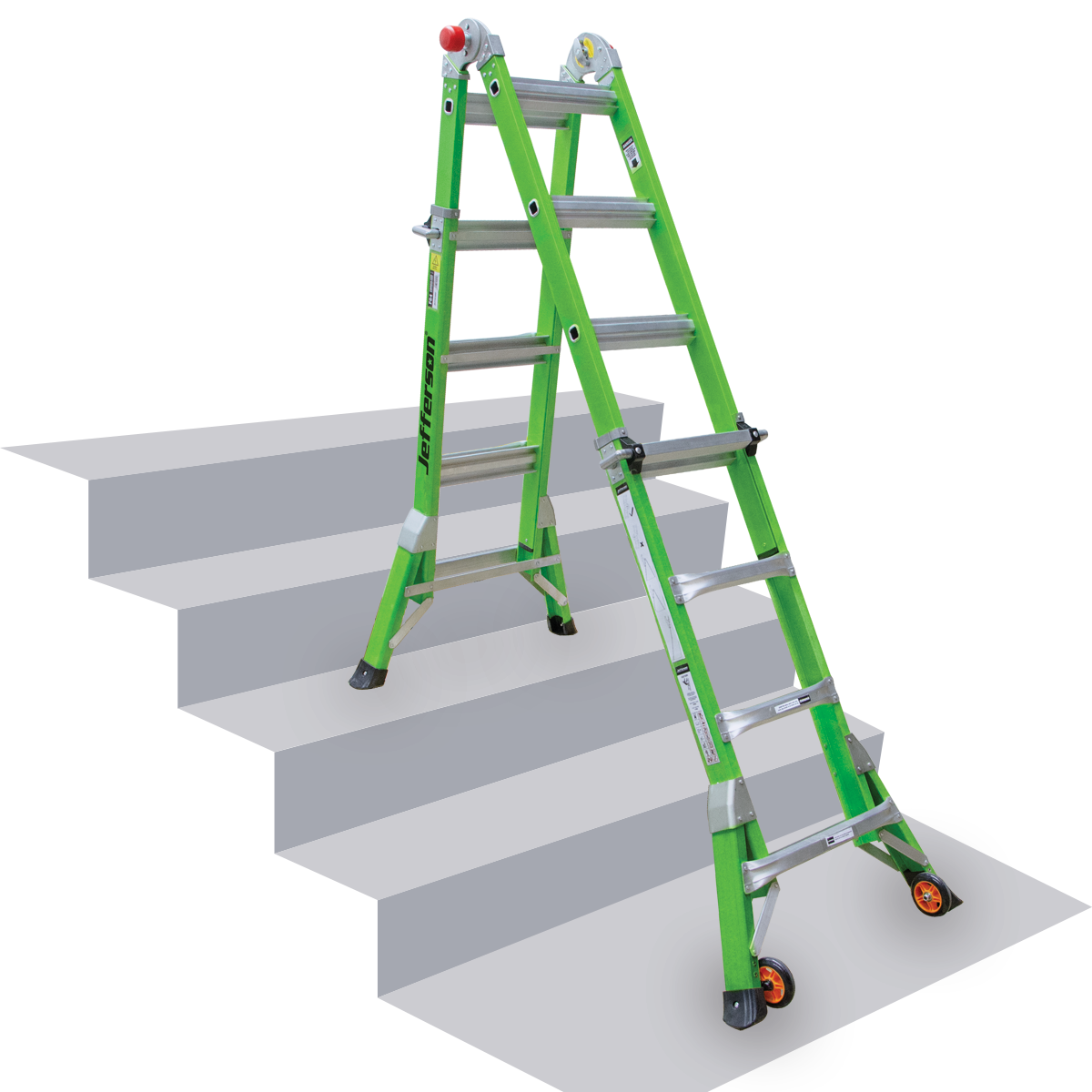 Multi Purpose Fibreglass Telescopic Ladder FG5 | Tri Crown Plant